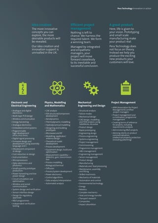 Pera Technology_Innovation in action | PDF