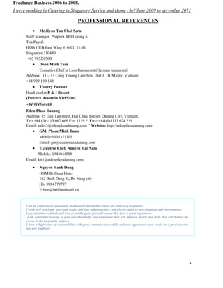 Jane Nguyen CV 2016 | PDF