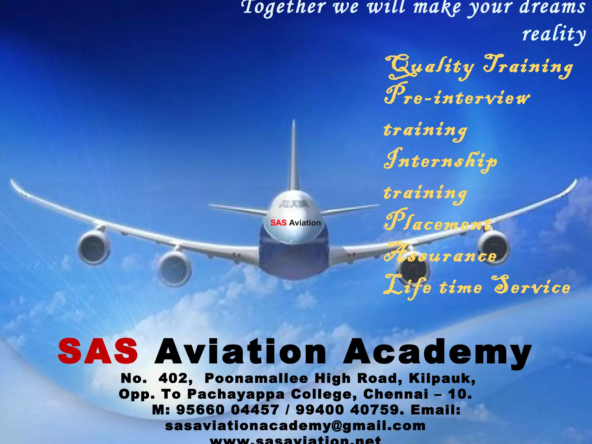 SAS Aviation Academy seminar presentation | PPT