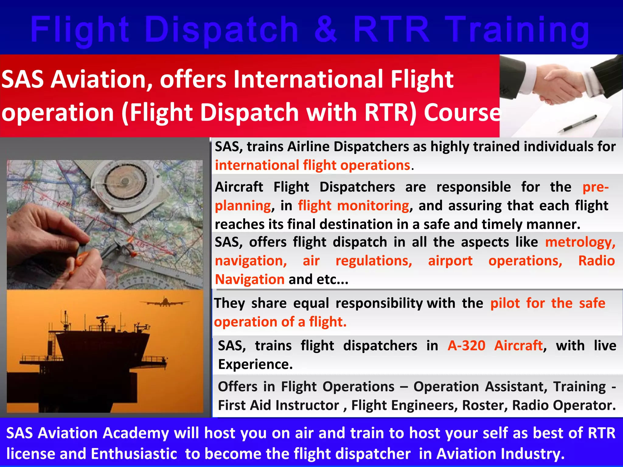 SAS Aviation Academy seminar presentation | PPT