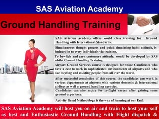 SAS Aviation Academy seminar presentation | PPT