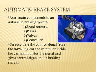carspeed control by bluetooth | PPTX