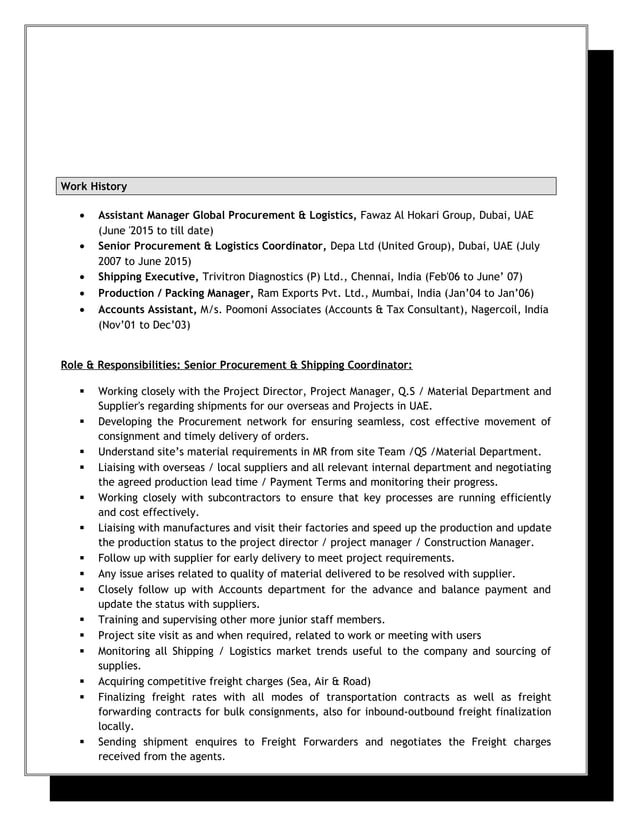 CV - Prem Kumar | PDF