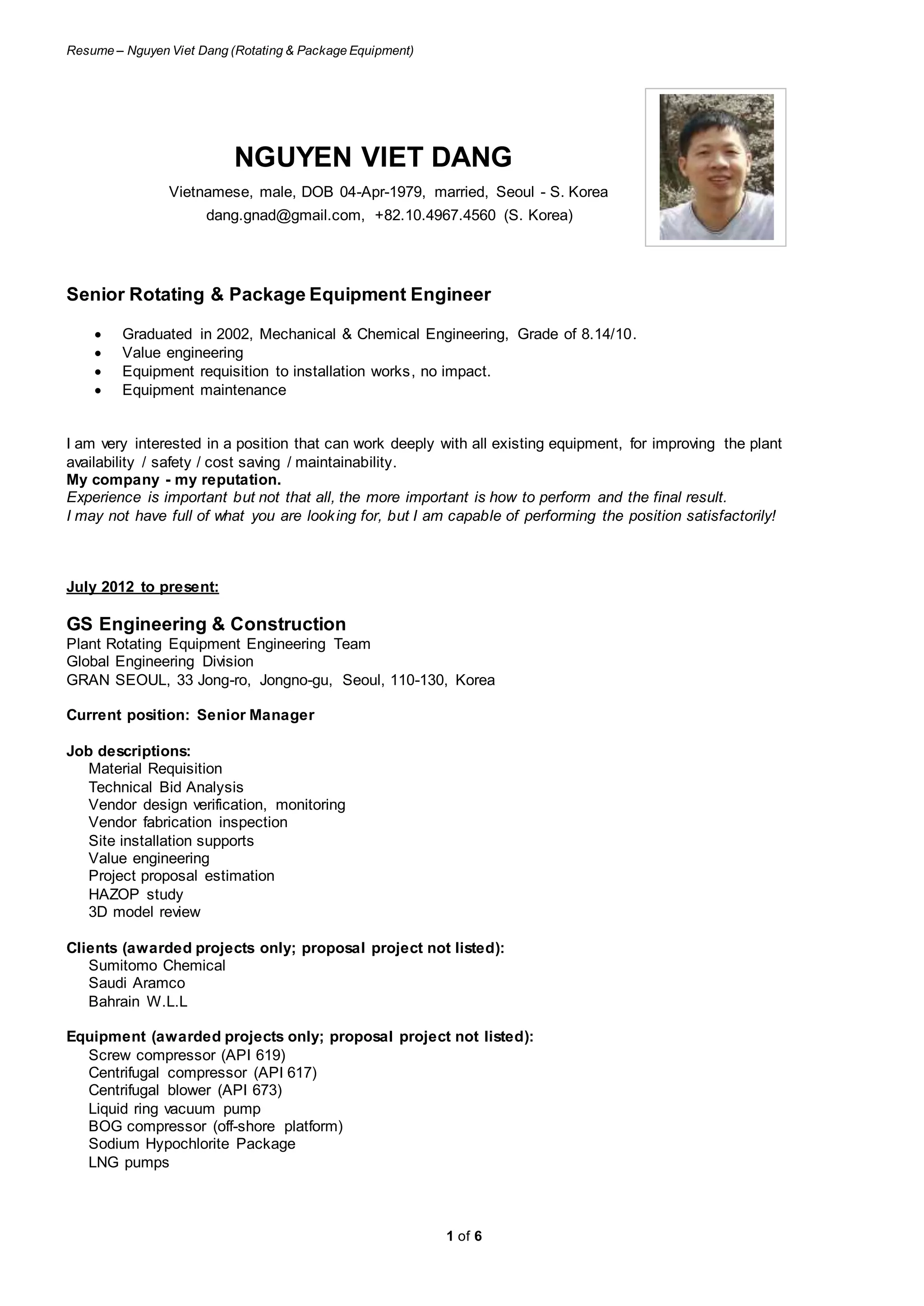 Nguyen Viet Dang _ Rotating & Package | PDF