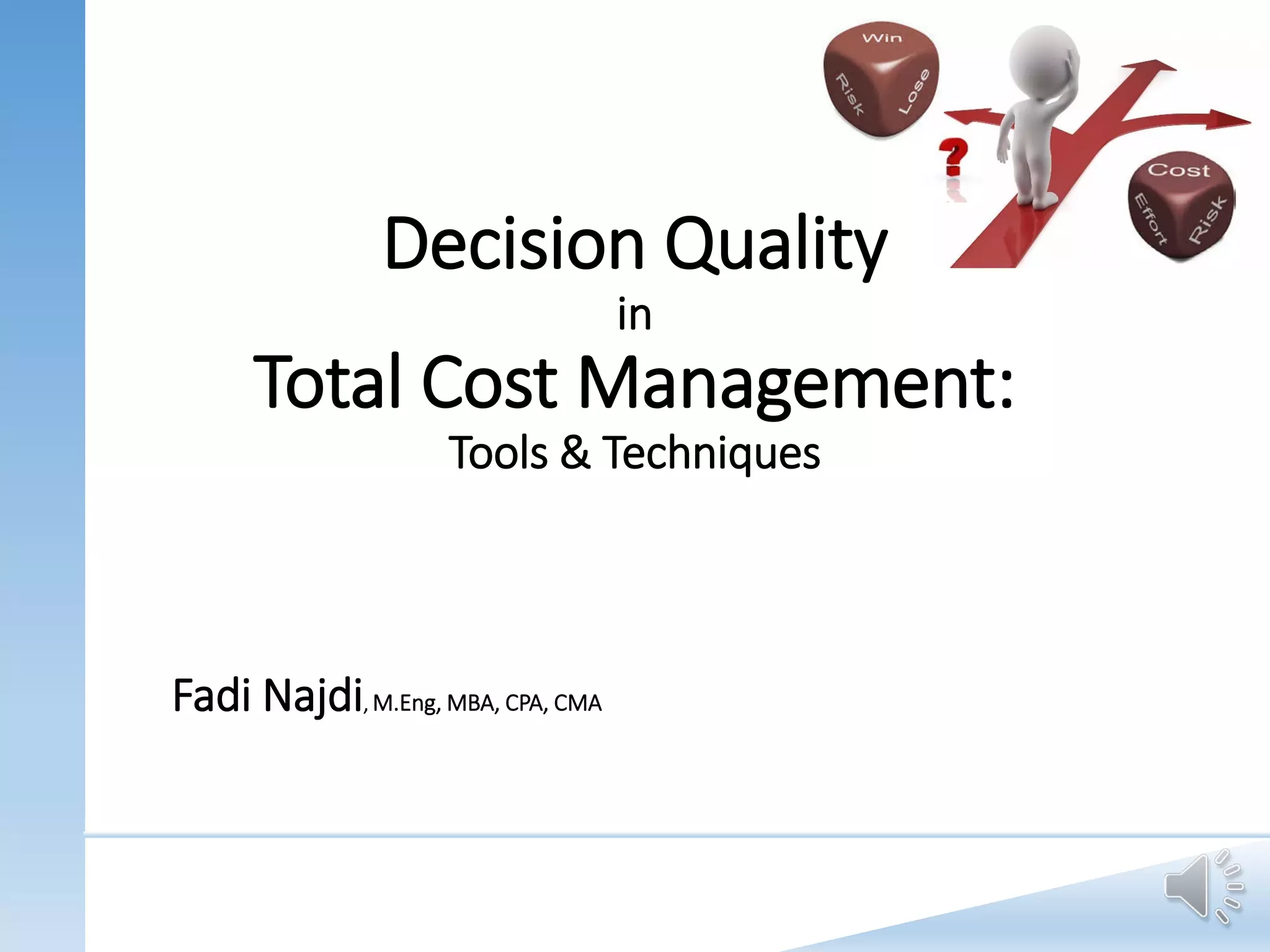 Decision Quality Tools and Techniques | PDF