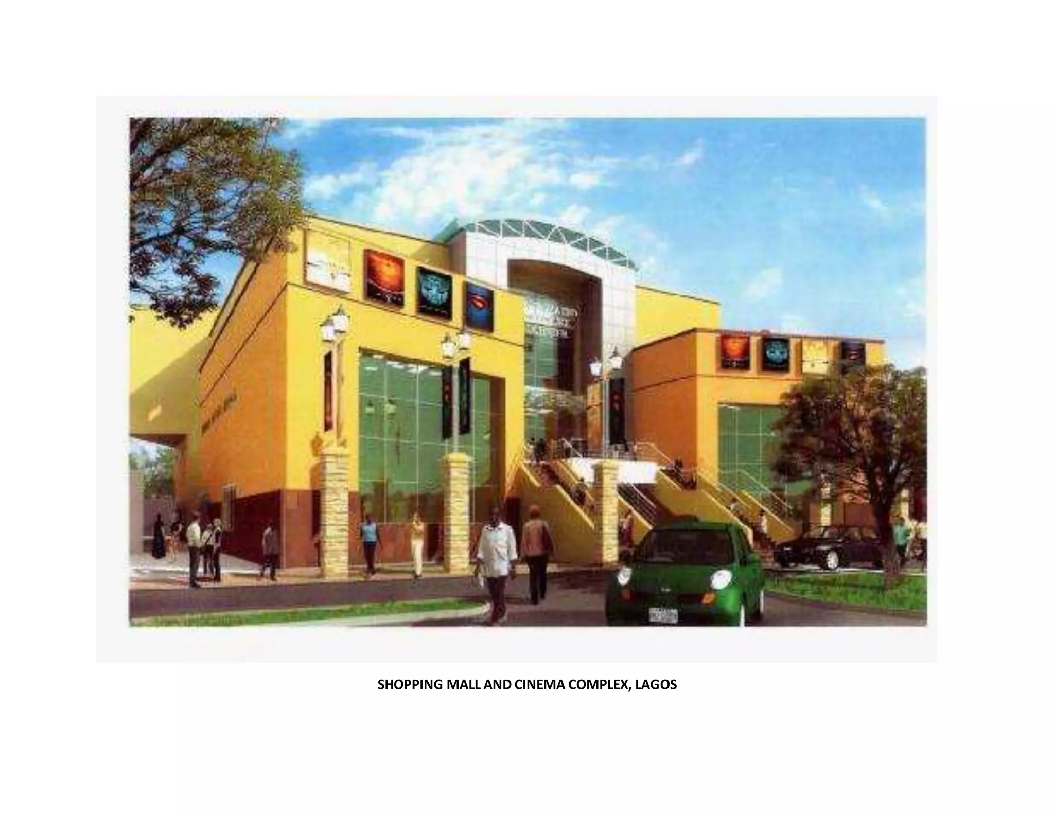 Shopping Mall and Cinema Lagos | DOCX