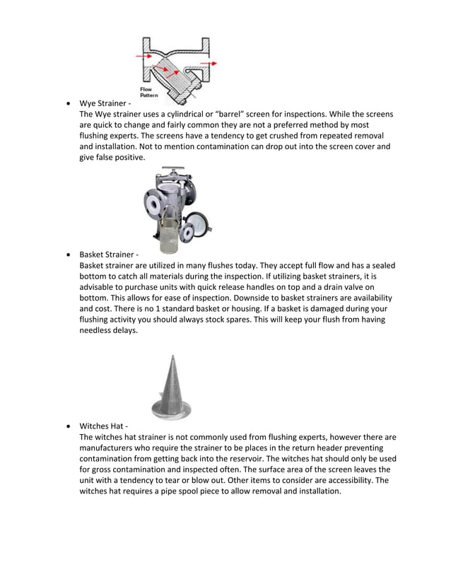 Oil Flushing Visual Inspection Media and Criteria | PDF