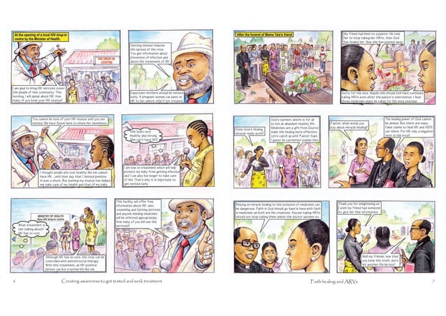 HIV-Comic-strips-booklet-volume-1_EN_B5_small | PDF | Infectious ...