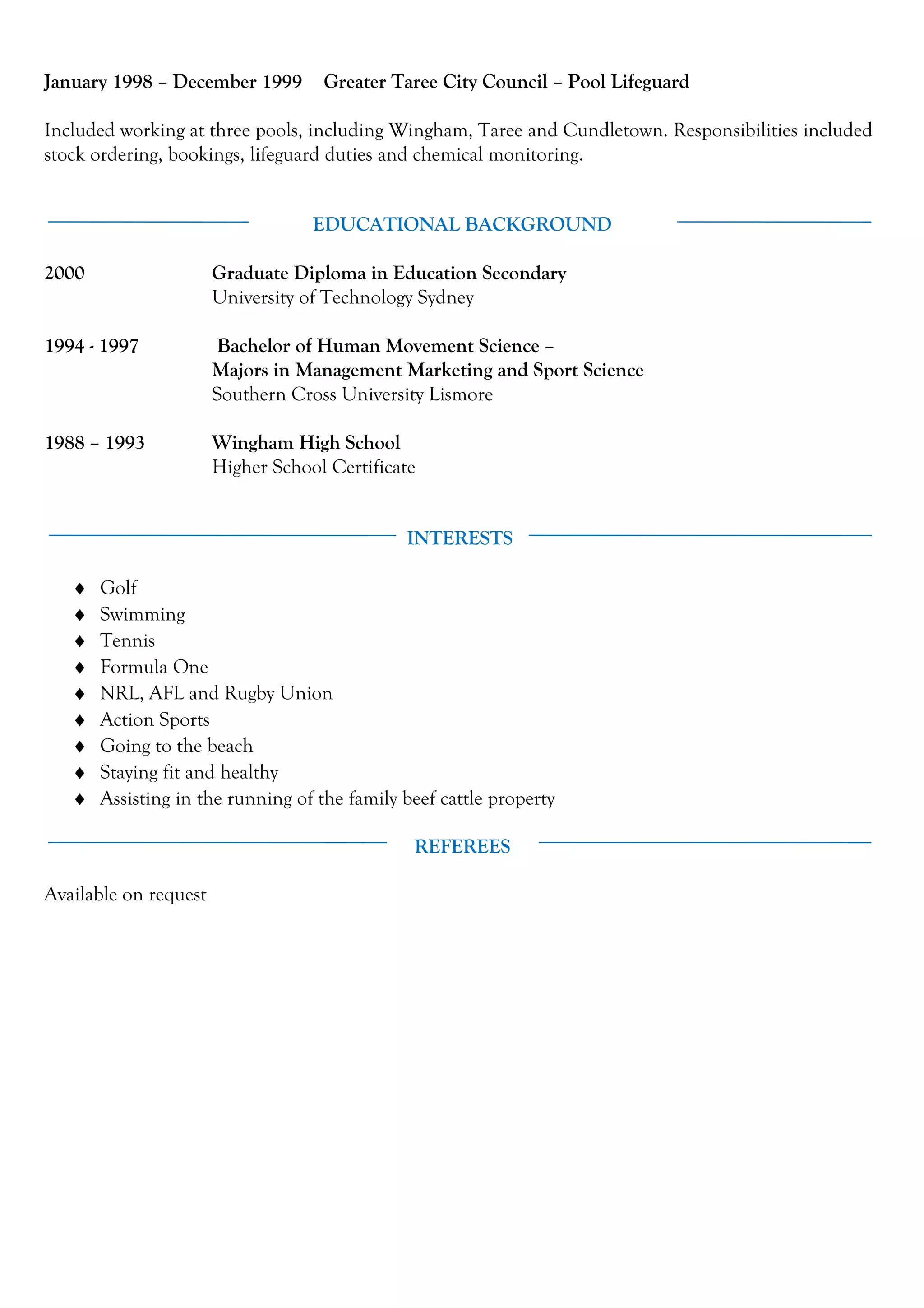 Britt Homewood Resume Management | DOC