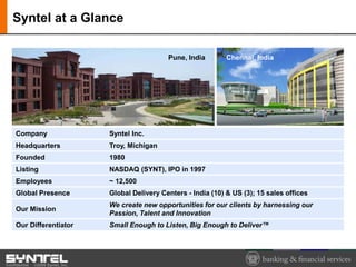 Syntel Risk Support Overview | PPTX