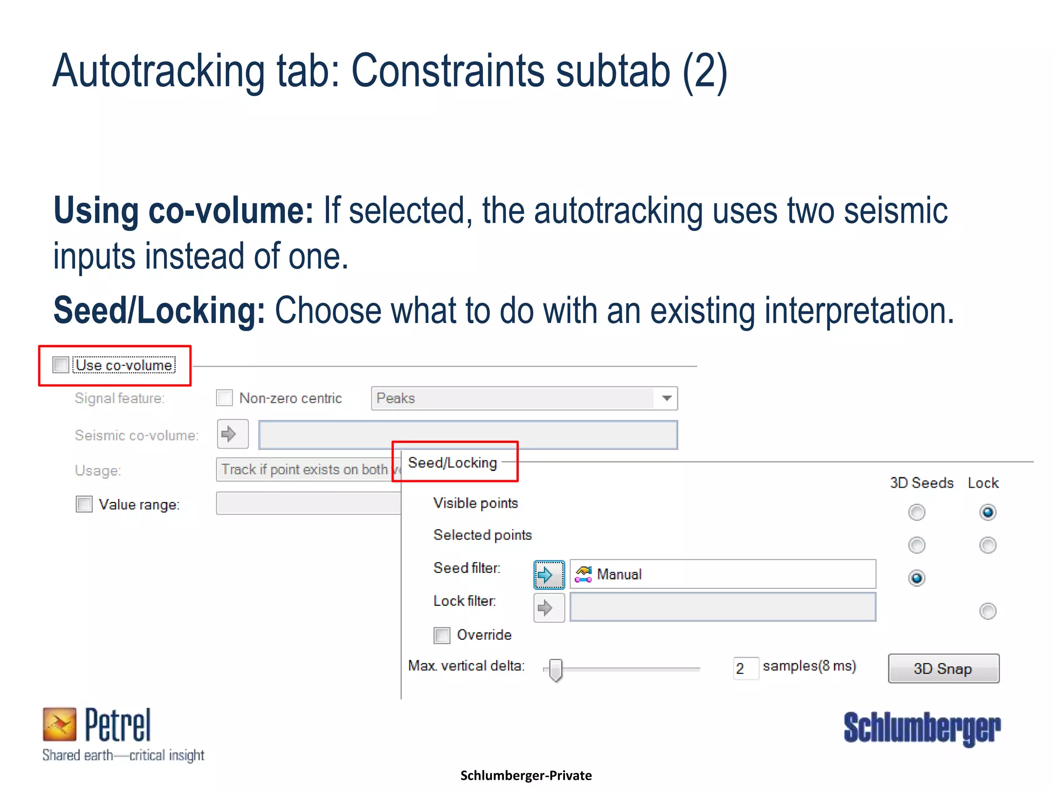 Petrel F 5 horizon interpretation 2018 v1.0 | PPTX