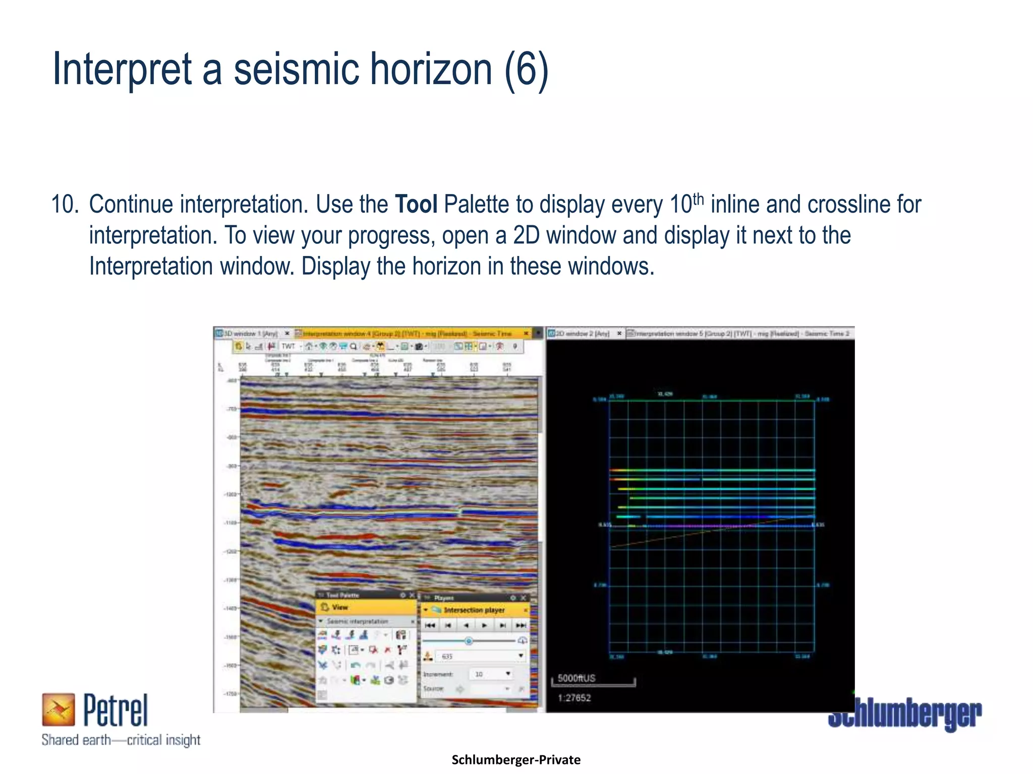 Petrel F 5 horizon interpretation 2018 v1.0 | PPTX