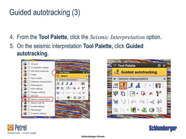 Petrel F 5 horizon interpretation 2018 v1.0 | PPTX