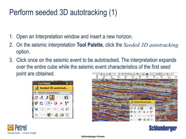 Petrel F 5 horizon interpretation 2018 v1.0 | PPTX