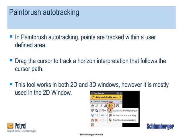 Petrel F 5 horizon interpretation 2018 v1.0 | PPTX