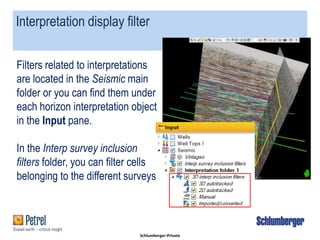 Petrel F 5 horizon interpretation 2018 v1.0 | PPTX