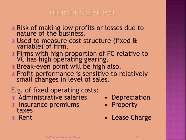F5 performance measurementj2015chp17 | PPT