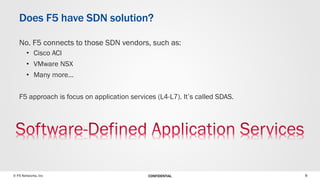F5 perspective of nfv+sdn (SDN NFV Day ITB 2016) | PPT