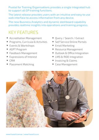 PIVOTAL GP TRAINING MANAGEMENT SYSTEM | PDF