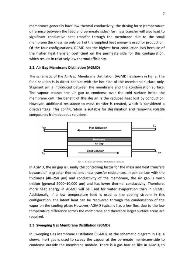 An Introduction to Membrane Distillation | PDF | Chemistry | Science