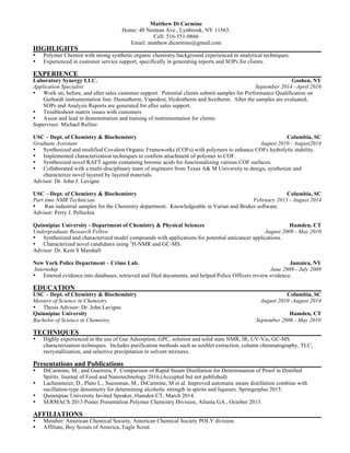 Matthew's resume | PDF