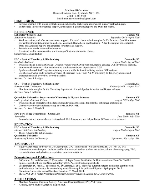 Matthew's resume | PDF