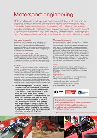 Motorsport Brochure_low res VM | PDF | Racing Video Games | Video Game ...