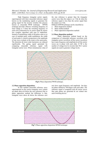 Common Mode Voltage Control in Three Level Diode Clamped Inverter | PDF