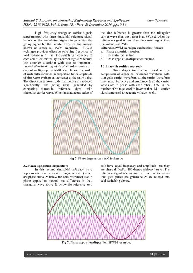 Common Mode Voltage Control in Three Level Diode Clamped Inverter | PDF