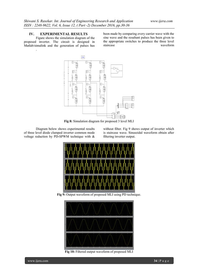 Common Mode Voltage Control in Three Level Diode Clamped Inverter | PDF