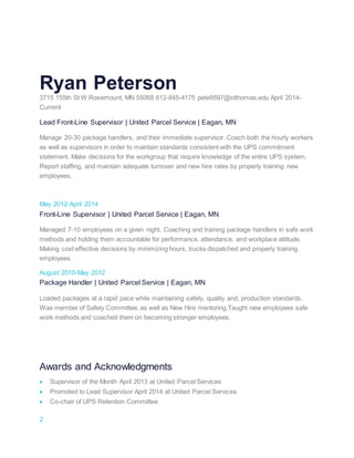 Ryan's Resume 2 (1) | DOCX