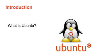 Ubuntu presentation | PPTX
