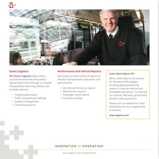 SP+Transportation | PDF