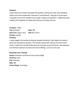 resume | DOCX