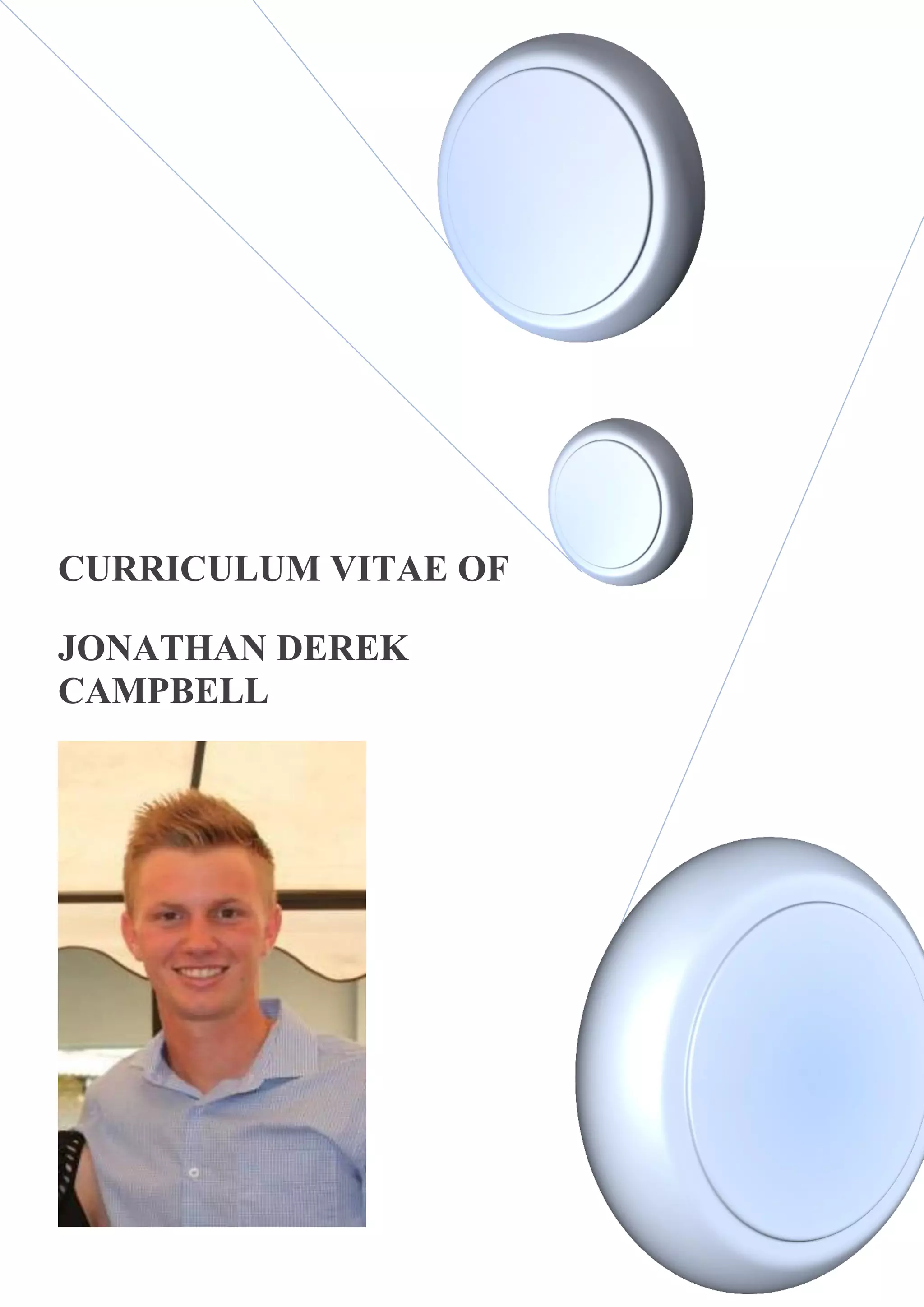 CURRICULUM VITAE OF JONATHAN DEREK CAMPBELL | PDF