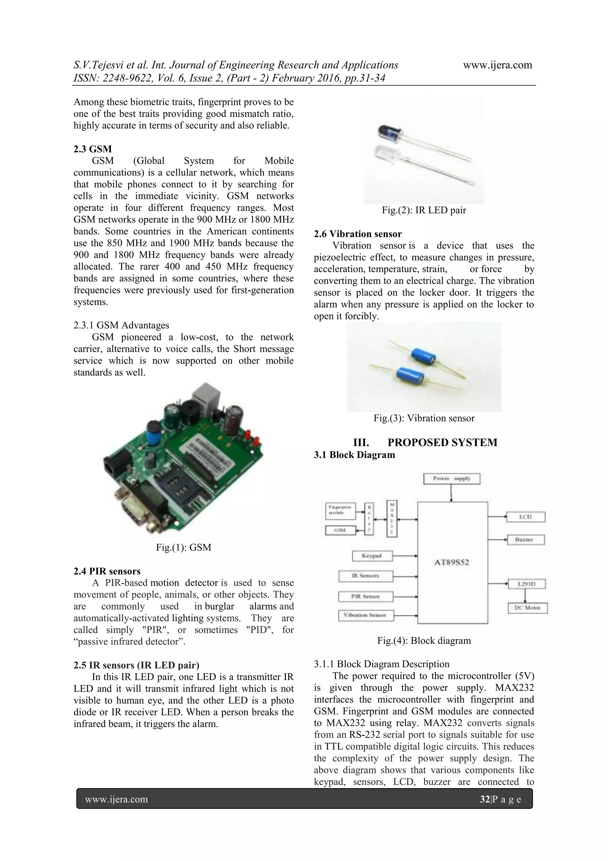 Intellectual Bank Locker Security System | PDF