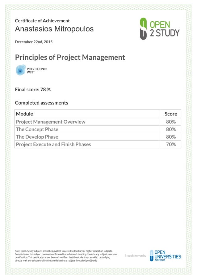 principles of project management | PDF