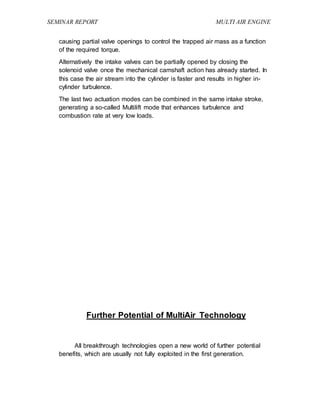 MULTI AIR ENGINE[ jasim2 | PDF