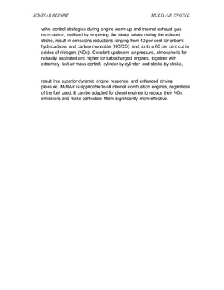 MULTI AIR ENGINE[ jasim2 | PDF