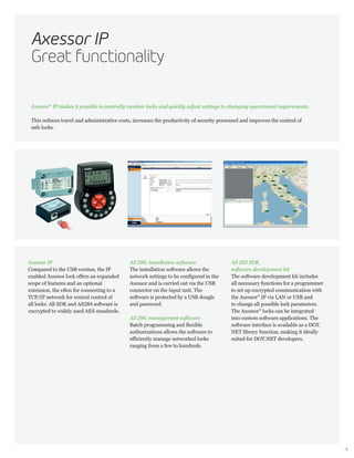 Axessor_Brochure_US_04-16 | PDF | Computer Peripherals | Computing
