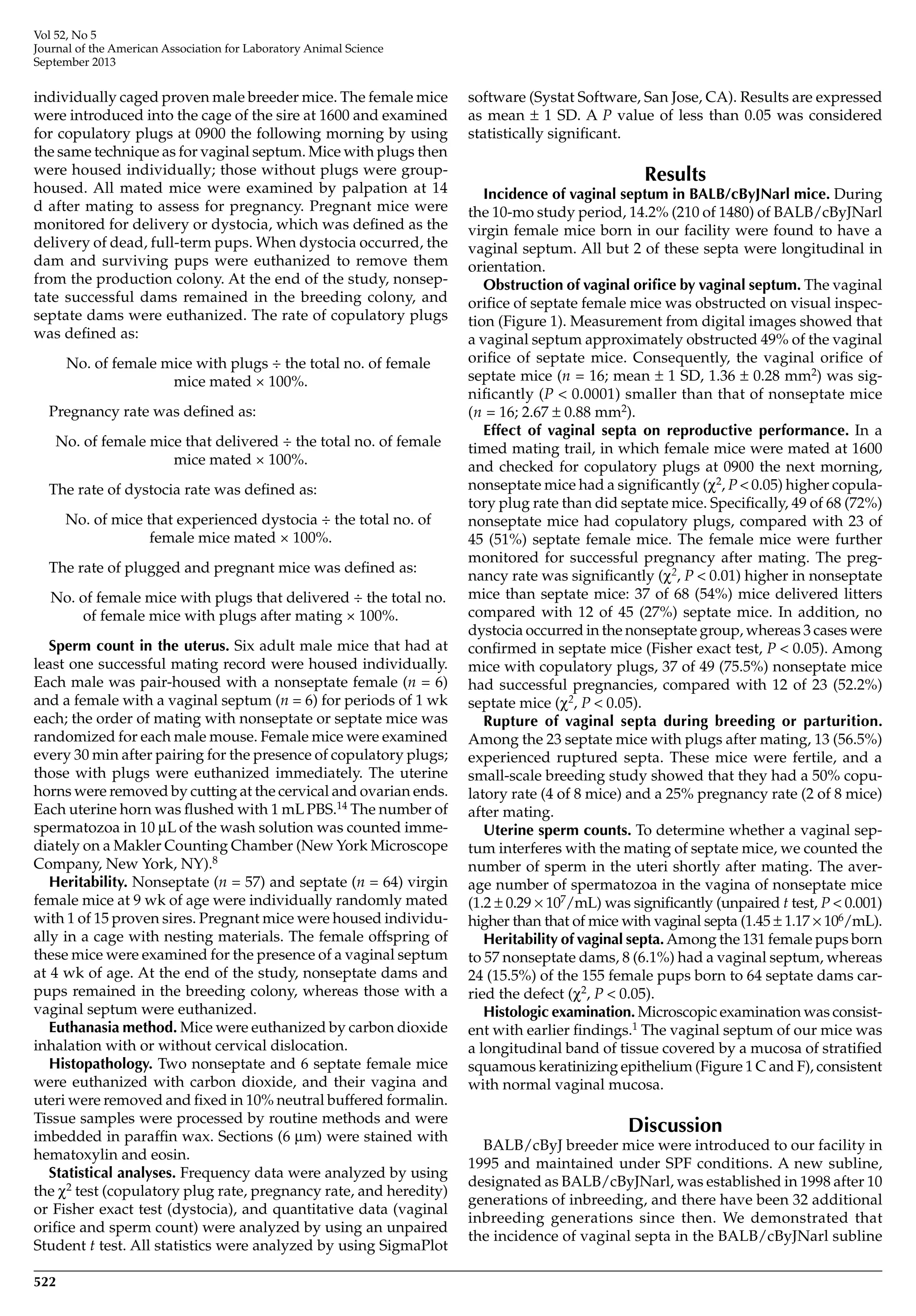 2013Effects of Vaginal Septa | PDF