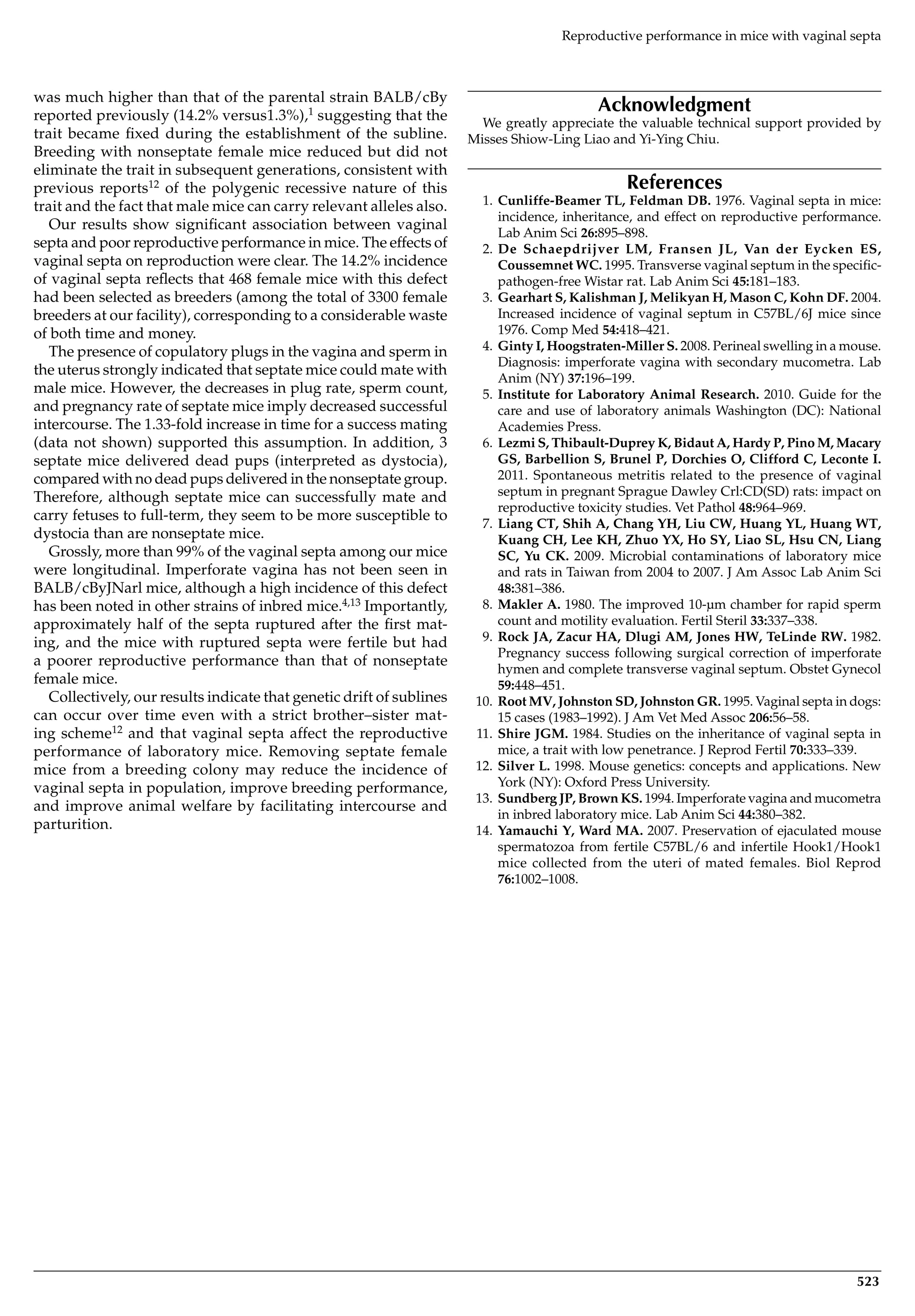 2013Effects of Vaginal Septa | PDF