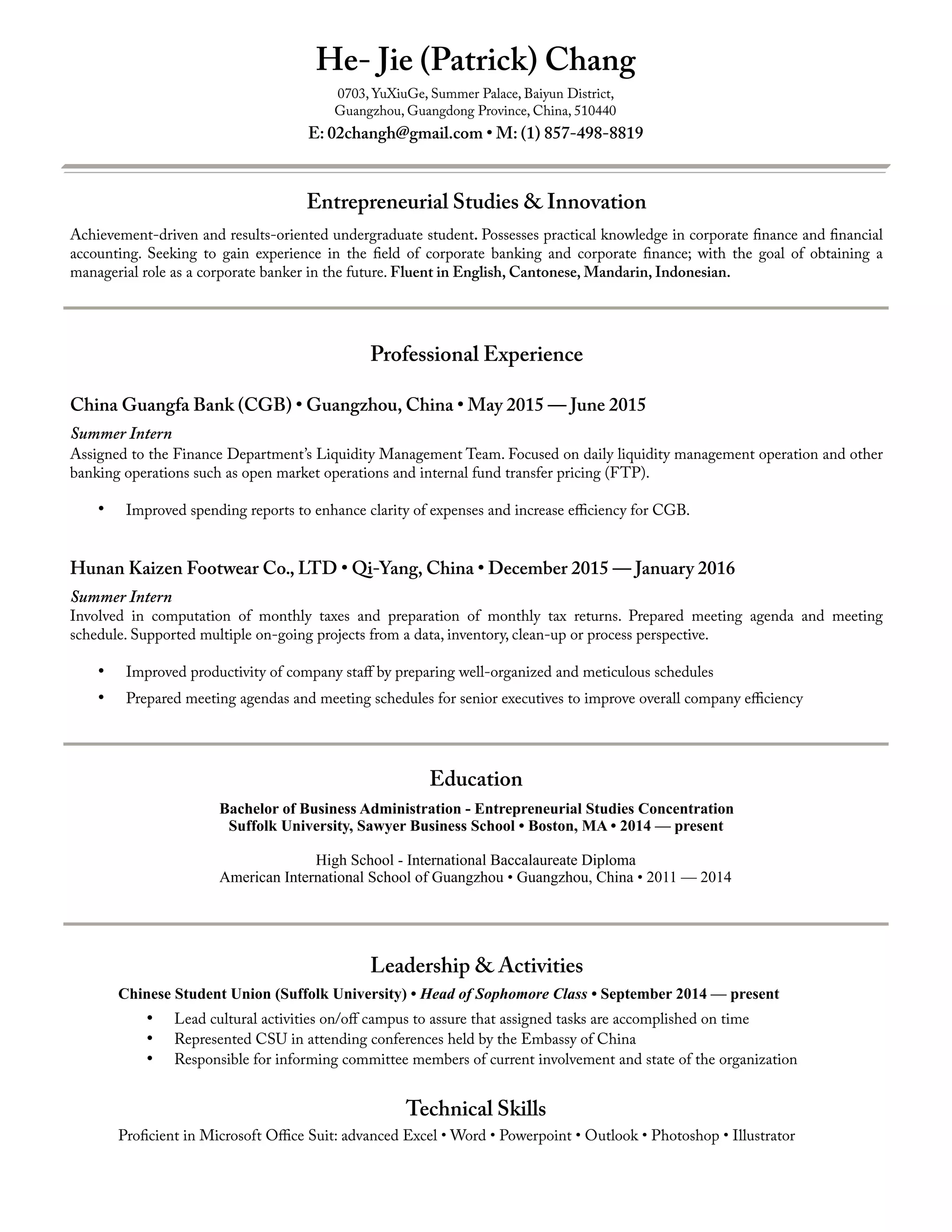 Patrick%20Resume-2 | PDF