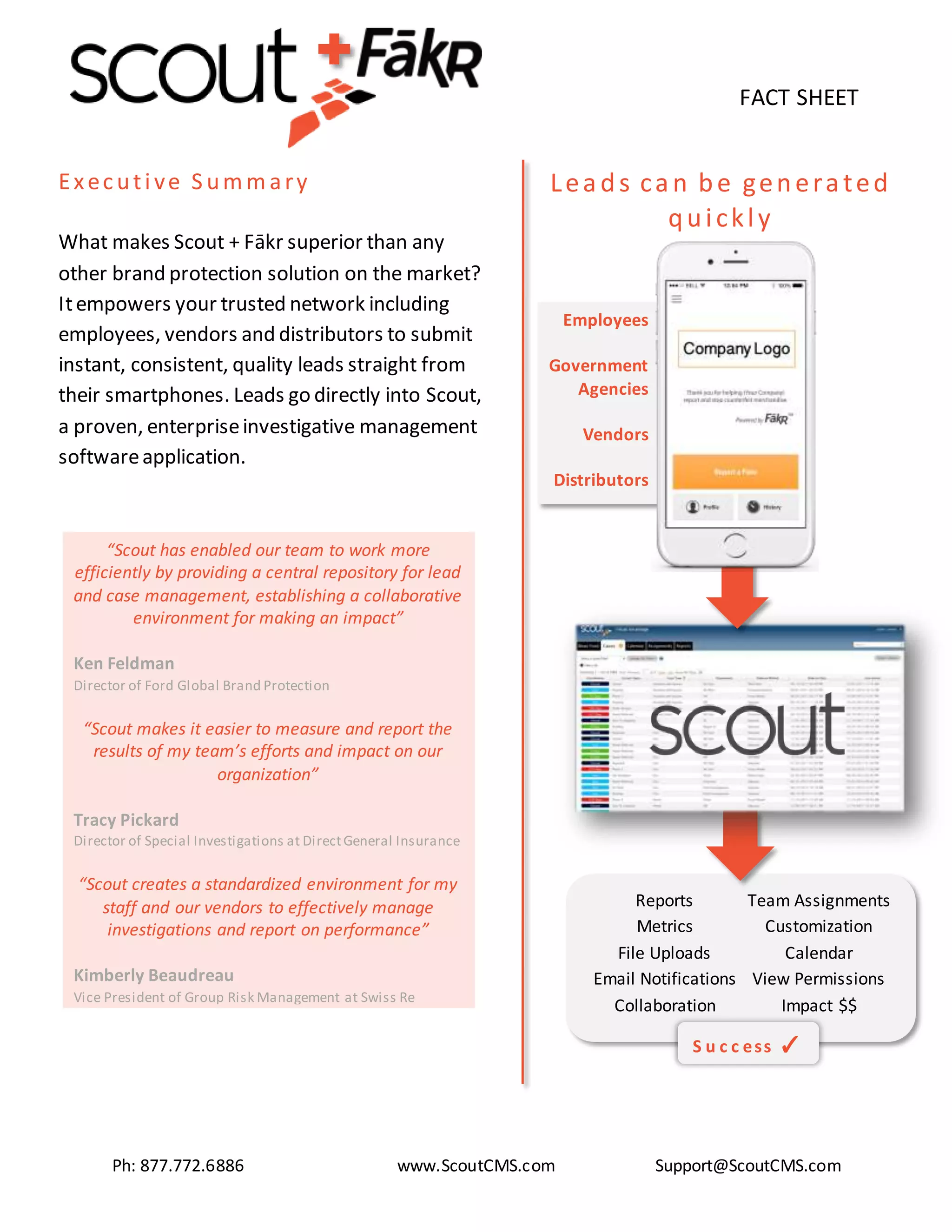 Scout + Fakr Fact Sheet V3 | DOCX | Computer Software and Applications ...