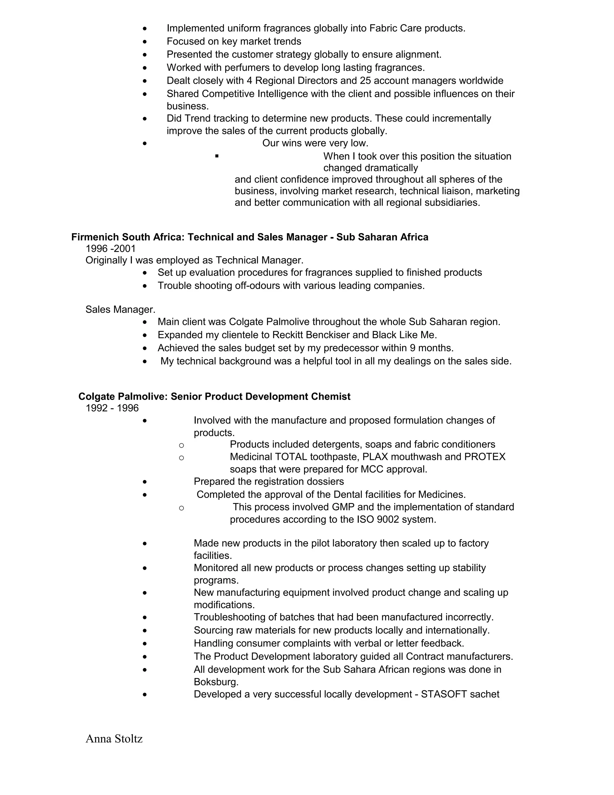 Anna CV February 2017 | DOC