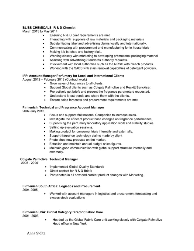 Anna CV February 2017 | DOC