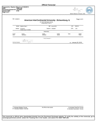 school transcript | PDF