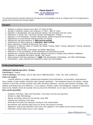 Pawan Resume | PDF
