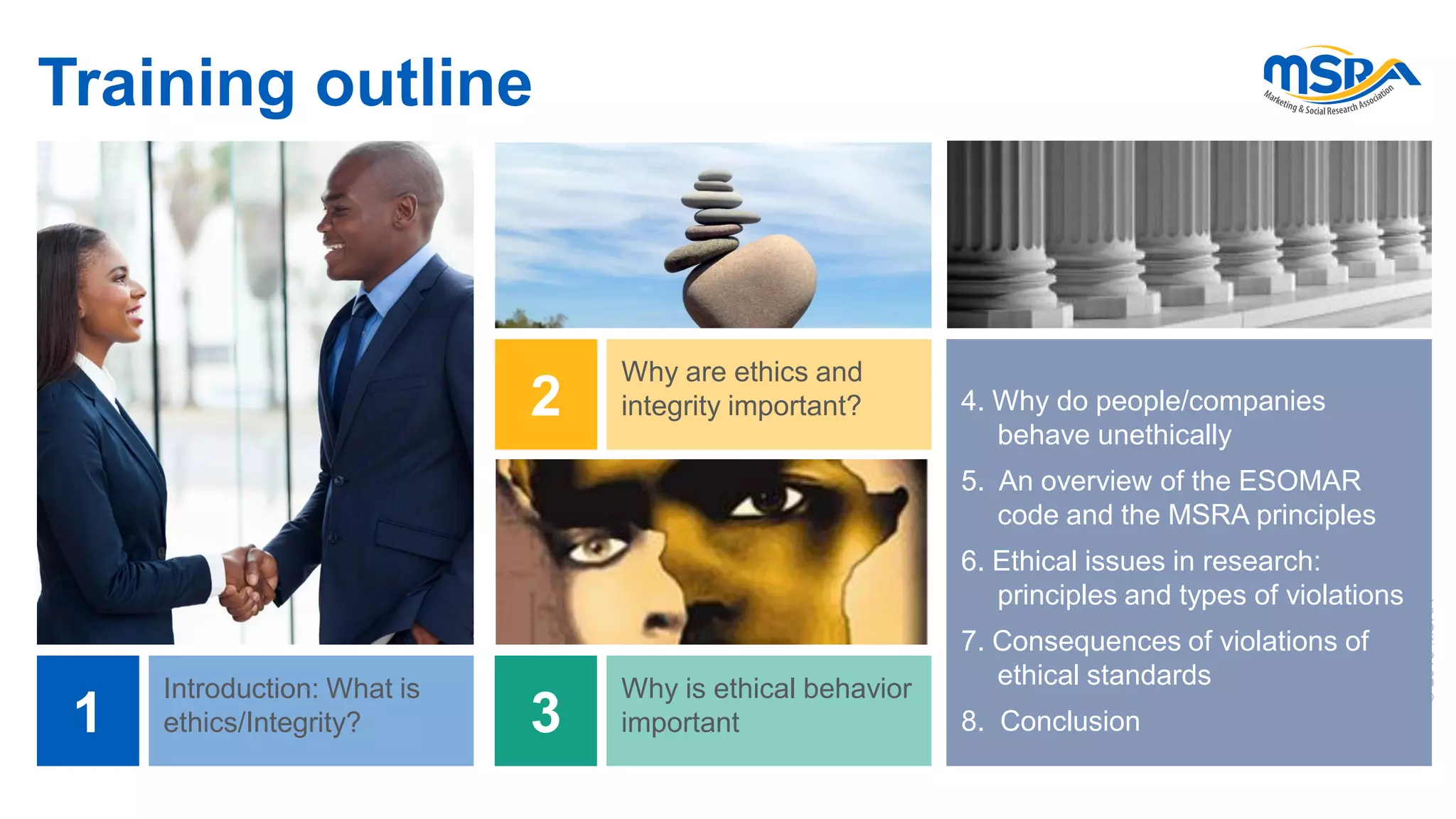 MSRA Ethics Training Presentation - Final | PDF | Business | Business and Finance