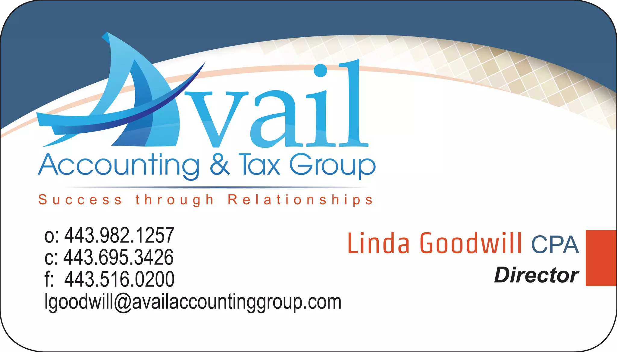 Avail Acct_LindaGoodwill_BCround | PDF | Business | Business and Finance